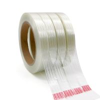 Quality High Adhesion Fiberglass Filament Reinforced Tape For Packing 2inch X 60yards for sale