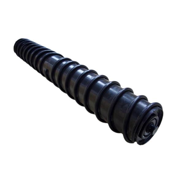 Quality Spiral Return Roller – Prevents Belt Misalignment and Material Buildup on Conveyor Return Side for sale