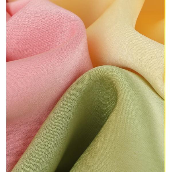 Quality Noble Satin Shiny Polyester Fabric Dress Pans Imitation Silk for sale