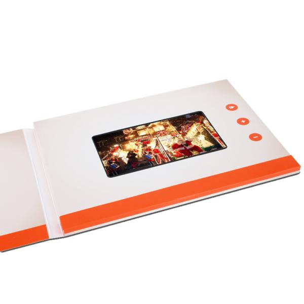 Quality 128MB Memory and CMYK Printing LCD Display Screen Folder for Professional for sale