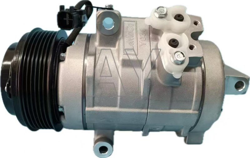 Quality Ford Edge A/C Compressor (2007–2010) with 110mm Pulley Diameter, 12V Working for sale