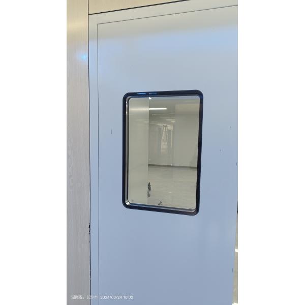 Quality GMP Thermal Insulation Pharmaceutical Cleanroom Doors Metal Door For Hospital for sale