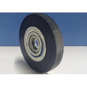 Quality Safety Deburring Blue Encapsulated Wire Wheel Brush 152mm OD X 32mm ID for sale