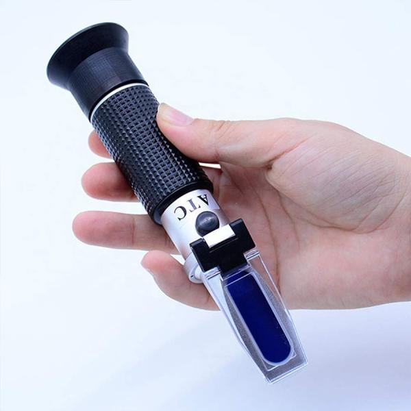 Quality 0-90% Brix Handheld Digital Refractometer for Precise Sugar Measurement in Fruit for sale