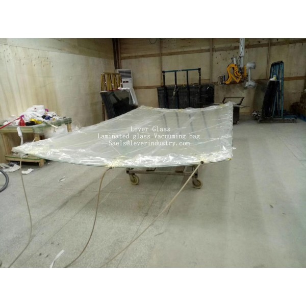 Quality high temperature Vacuum bagging film laminated glass autoclave vacuuming super large for sale