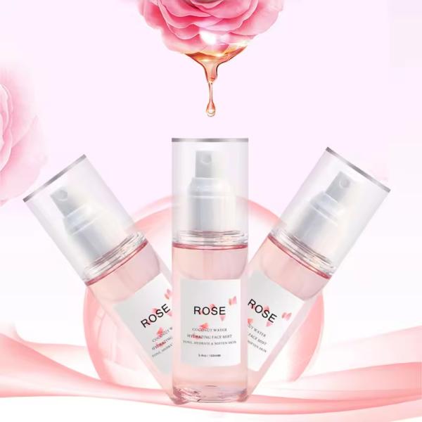 Quality Facial Skin Brighten Rose Water Toner Moisturizing Whitening Hydrating Toner For Dry Skin for sale