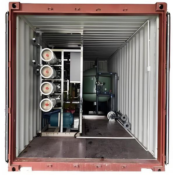 Quality Max 10000ppm Feed Water TDS Reverse Osmosis System 50-70% Recovery Rate 15-65kw for sale