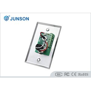 Quality Two Colored LED Indication Door Release Button With Stainless Steel Plate for sale