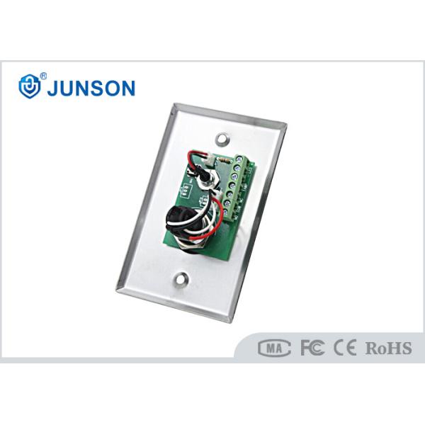Quality Two Colored LED Indication Door Release Button With Stainless Steel Plate for sale