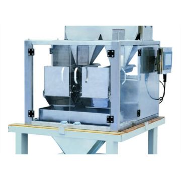 Quality 6500 Gram 2 Head Linear Weigher Machine For Seeds Nuts Powder Granule Grains for sale