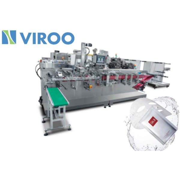 Quality Folding Type Fully Automatic Feature Making bag styule Cosmetic Facial Mask Packing Machine for sale