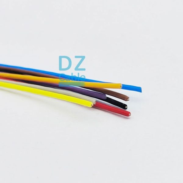 Quality High Temperature Wire – Single Core Insulation Choice: FEP / PTFE / PFA / ETFE | for sale