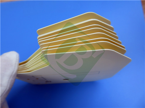 Quality RO3010 4-layer rigid PCB 2.6mm Thick with Immersion Tin and no solder mask for sale