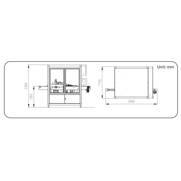 Quality TN-200DH Rotary High Speed Automatic Round Bottle Labeling Machine For 5L-30L for sale