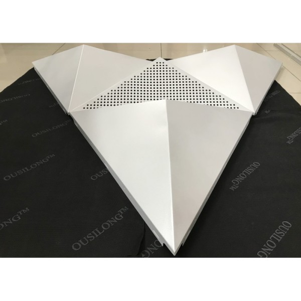 Quality Perforated 3D Snap Clip in Ceiling System for Acoustic Sound Absorbing Wall Ceiling Panel for sale