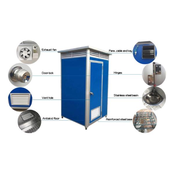 Quality Portable Mobile Resort House Movable Toilet Cabin for sale