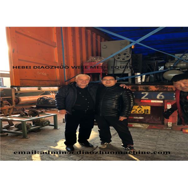 Quality Heavy Duty Hexagonal Mesh Machine , 255m/H Gabion Box Machine for sale