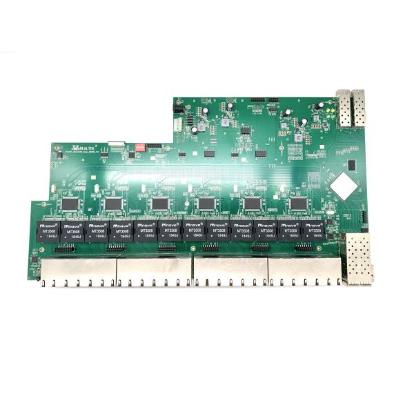 Quality Electrostatic Protection 10G Ethernet Switch , Industrial Managed Switch 48 GE+4 for sale
