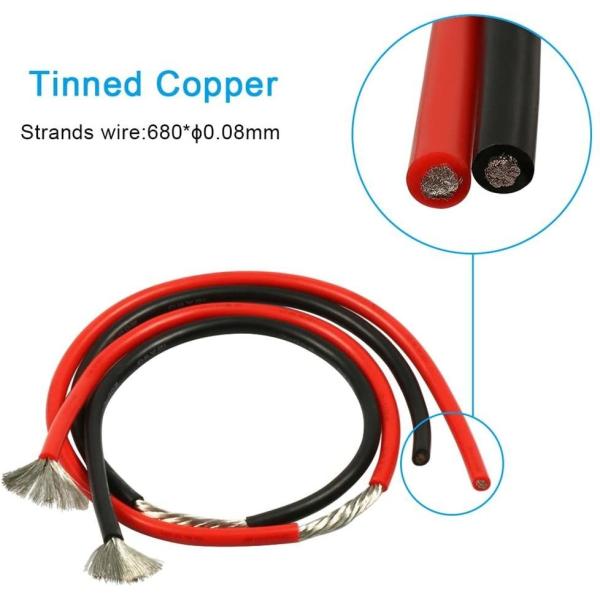 Quality Super Soft Flexible 12AWG Silicone Wire Rubber Insulation Tinned Copper Wire for sale