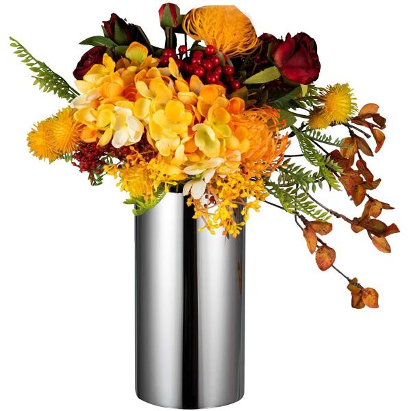 Quality Polished Long Stainless Steel Flowerpot Big Rectangular Plant Pots for sale