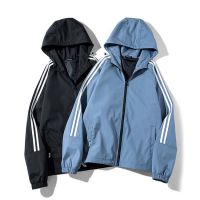 Quality OEM ODM Solid Color Casual Stand Collar Jacket Men'S Coats & Jackets With Hood for sale