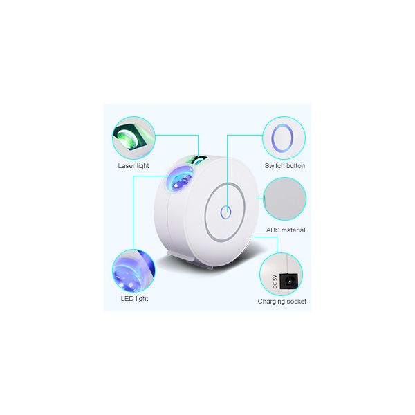 Quality OEM LED Starry Sky Projector , Star Light Projector For Bedroom FCC CE Certified for sale