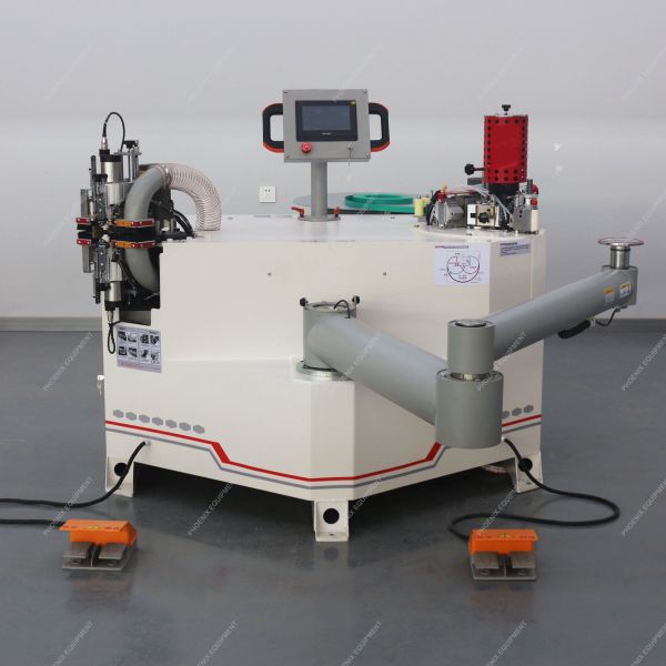 Quality Flexible Folding Arm Edge Bander Machine for PUR/EVA Material Production for sale