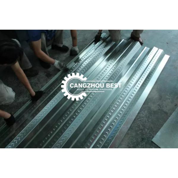 Quality Metal PLC 0.8mm Floor Deck Roll Forming Machine for sale