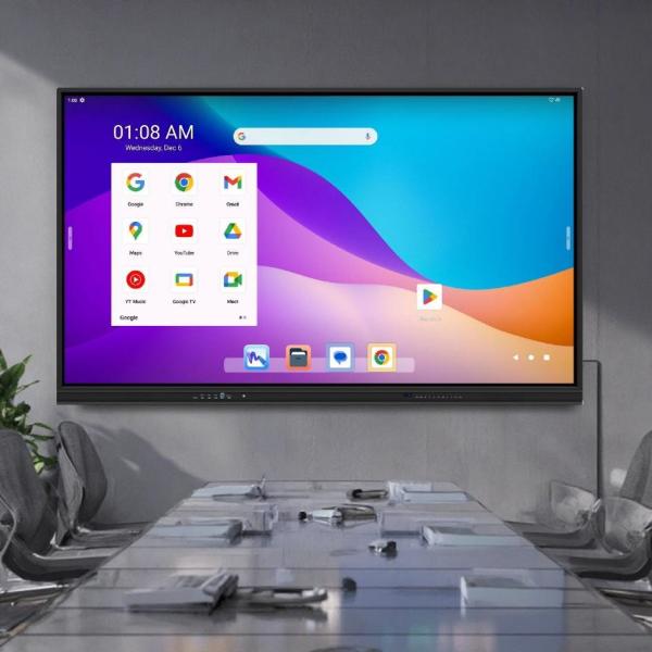 Quality China factory Price 4k 55 65 75 85 96 110 Inch Touch Screen Multi-language for sale