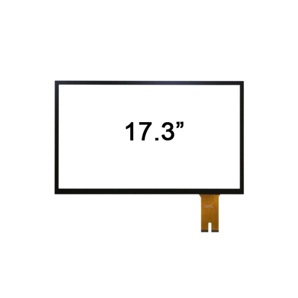 Quality AG 17.3 Inch Anti Glare Touch Screen Projected Capacitive Touch Glass Multi Touch for sale