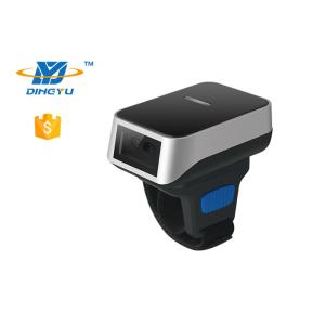 Quality Wireless 2.4G Bluetooth Barcode Reader , Wearable 2D Reader DI9010 Auto Sense for sale