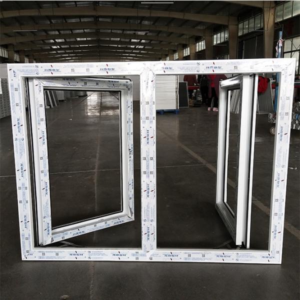 Quality American Swing Out European UPVC Windows Crank Casement for sale