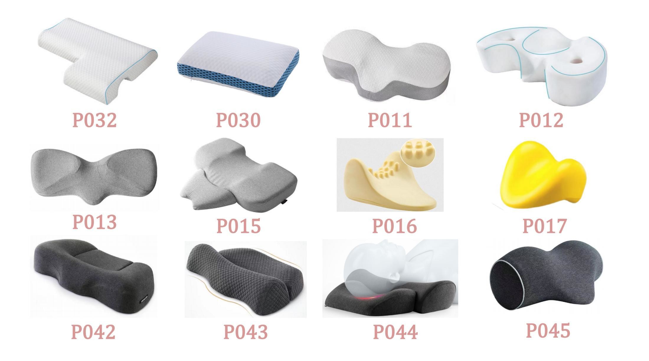 Quality Anti-Static Contour Memory Foam Pillow for Adjustable Orthopedic Sleeping and for sale