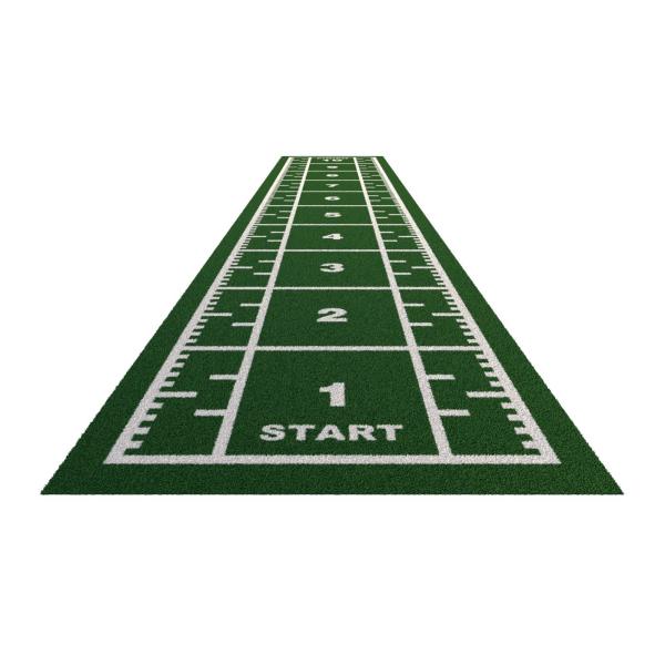 Quality 63000 Stitches/m2 Density Dorelom Indoor Gym Flooring Turf with Double PP NET for sale