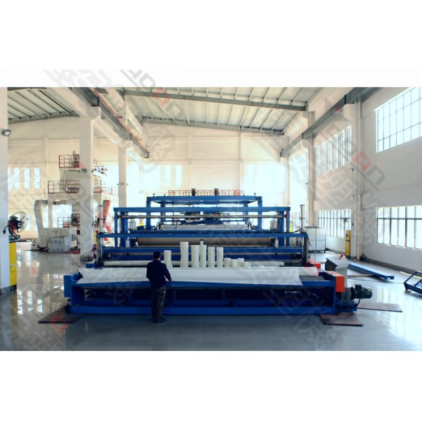 Quality 6000mm Waterproof Geomembrane Sheet Extrusion Machine Sheet Extruder Machine 1000kg/Hr Capacity for sale