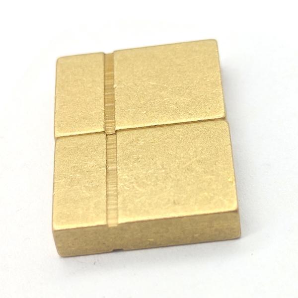 Quality Terminal Brass Copper China Factory Terminal Brass Block For Socket Brass Junction Terminal,square Hole Terminal Block Wire Terminal Box Customized Cnc Machining for sale