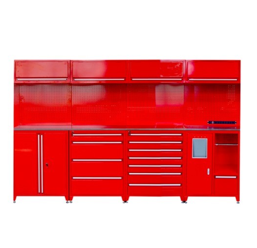 Quality LS-GA009 1.0mm 1.2mm 1.5mm Garage Metal Tool Cabinet for Store in Brown at Store for sale