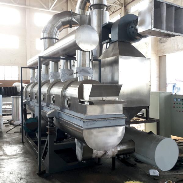 Quality 4.5*0.6M Linear Vibro Fluidized Bed Dryer Sodium Polyacrylate PVB Resin Dryer for sale