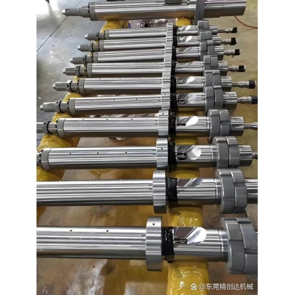 Quality Injection Machine Screw Cylinder Replacement Parts Custom Made for sale