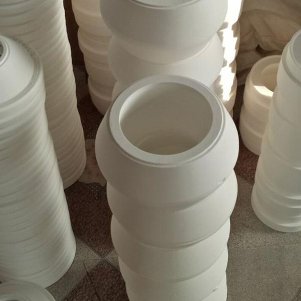 Quality High Al2O3 and SiO2 Content % Quartz Ceramic Pieces for Float Glass Kiln Gate for sale