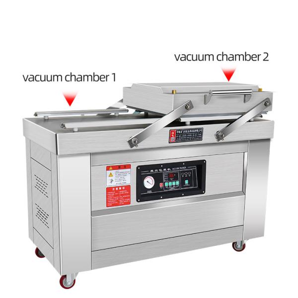 Quality 4Pcs Sealing Strip Number Double Bell Vacuum Sealer for Customized Food for sale
