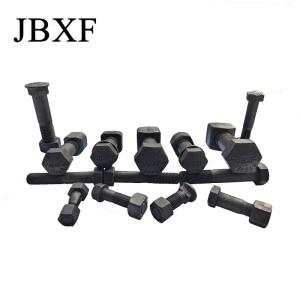 Quality 4F0138 Plow Bolt & Nut Set High Strength 12.9 Grade Bolt for Dozer Cutting Edge for sale