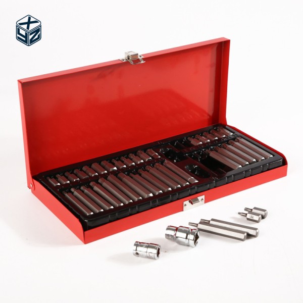 Quality High Precision Machining 40pcs CRV Steel Box Hand Tool Bit Set with Multifunctio for sale