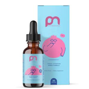 Quality Focus Attention Ginkgo Rhodiola Herbal Supplement Drops For Kids USDA Certified for sale
