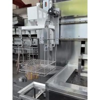 Quality Single Arm Manipulator Conveying Cleaning Machine Set Up Bubbling Mechanism for sale