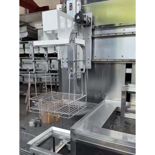 Quality Single Arm Manipulator Conveying Cleaning Machine Set Up Bubbling Mechanism for sale