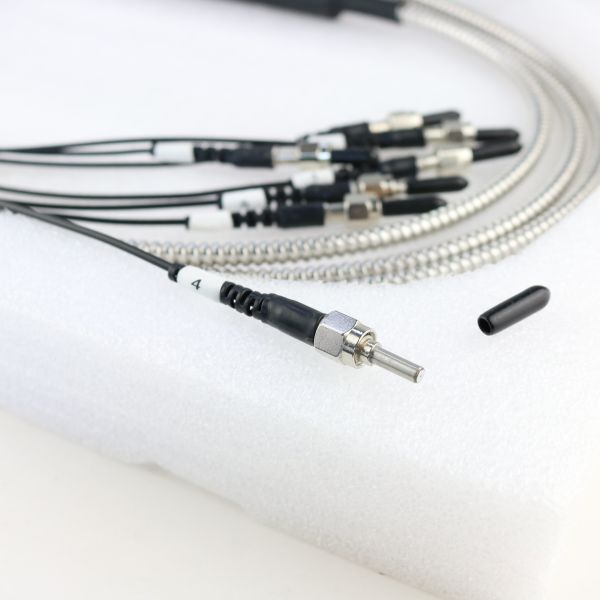 Quality Hexagonal 271-core SMA905 patch cord with armored tube for sale