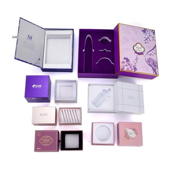 Quality Custom Accessories Eco-Friendly Box for Luxurious Face Cream Skincare Serum for sale
