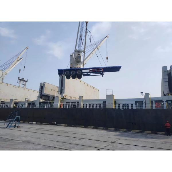 Quality CIMC 4-Axle Multifunctional Flatbed Trailer the Latest Design with Lock for for sale