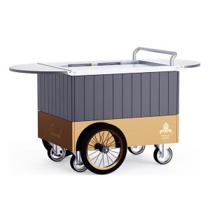 Quality golden Mobile Teppanyaki Grill telligent and precise temperature control Free for sale